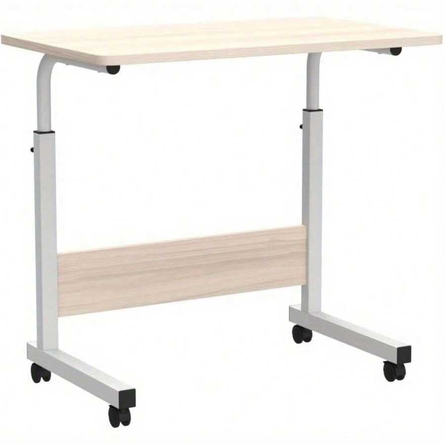 Height Adjustable Mobile Table 40x60-(67-80) Cm Height Adjustable ...