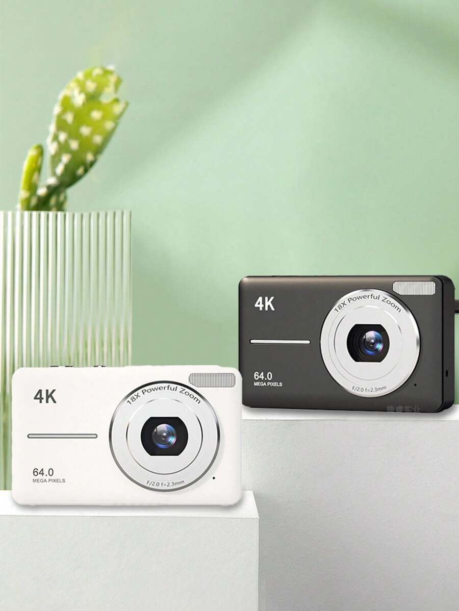 กล้องดิจิทัลความละเอียด HD กล้องคอมแพคเซ็นเซอร์ CCD 4K พิกเซล เหมาะ ...