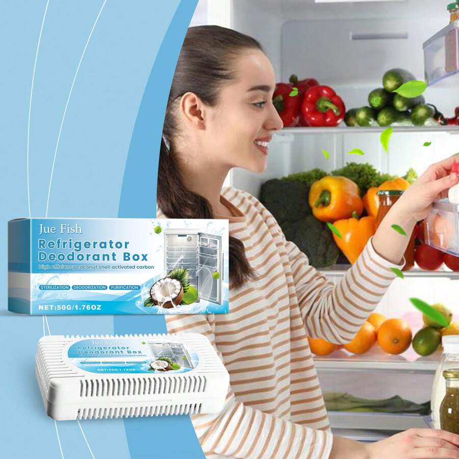 Refrigerator Deodorizer - Home Fridge & Freezer Odor Eliminator And ...