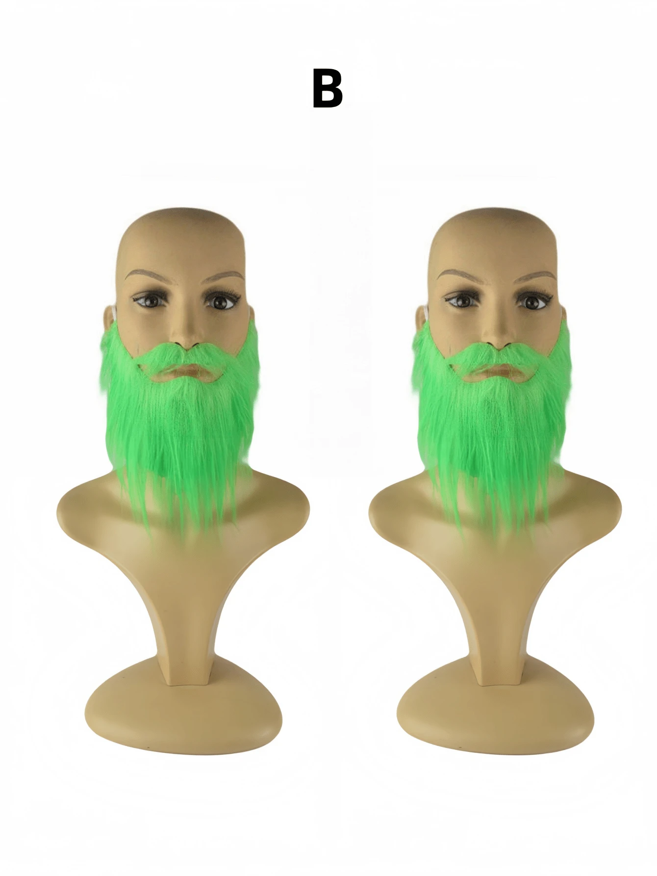 1pc St. Patrick's Day Decorations Irish Green Beard, Big Green Facial ...