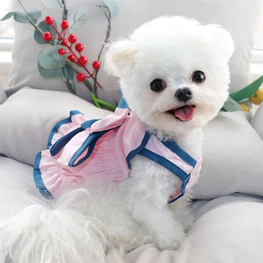 Summer Dog Dresses Puppy Vest Small Dog Clothes Luxury Clothing ...