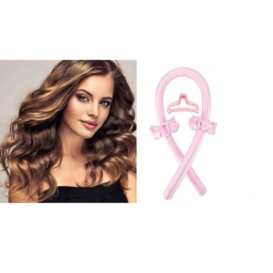 Women's Satin Heatless Curl Set, Heatless Curls Overnight, Heatless ...