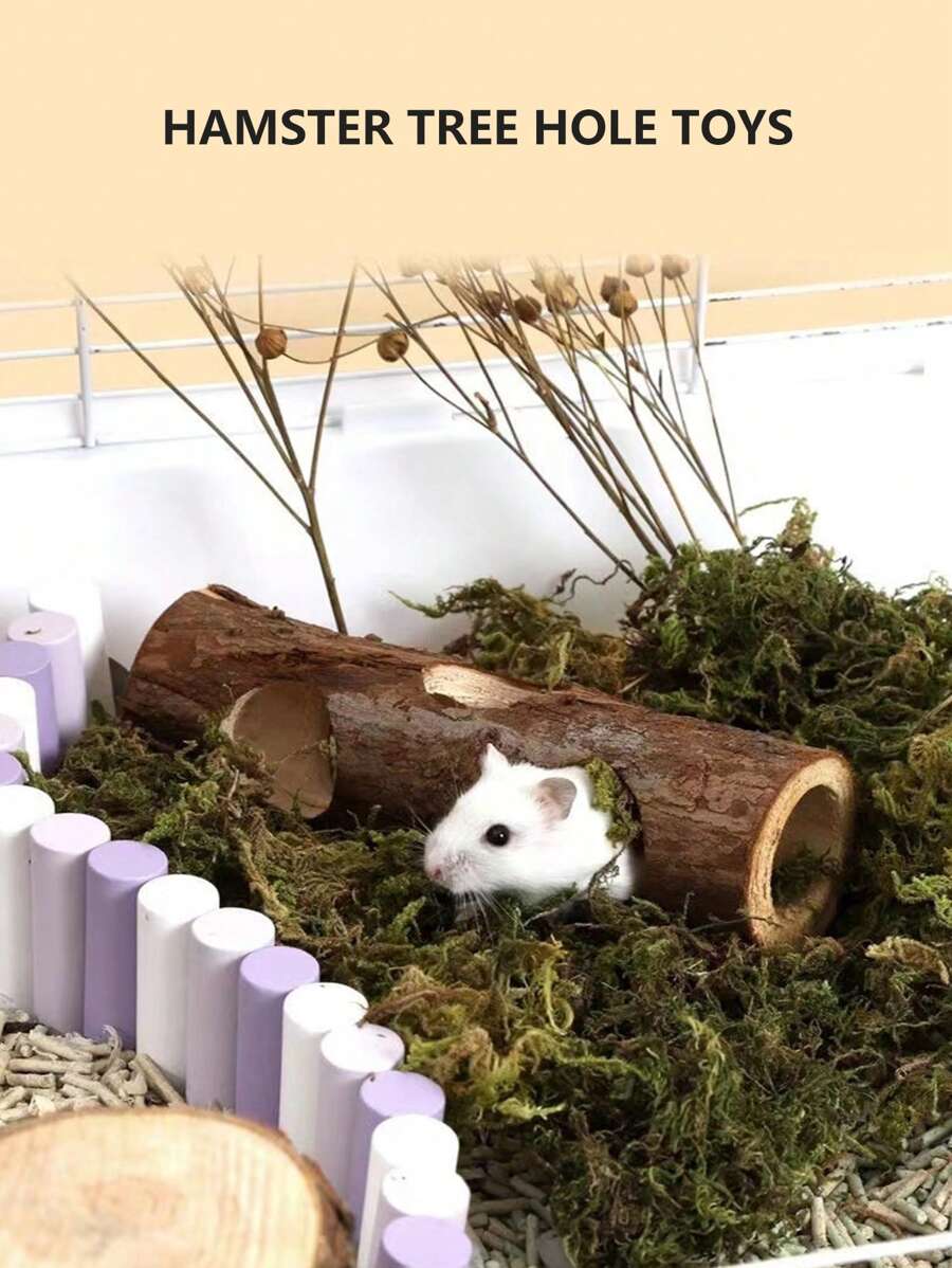 Hamster Tree Hole Toys To Avoid The Nest House Golden Bear Cage ...