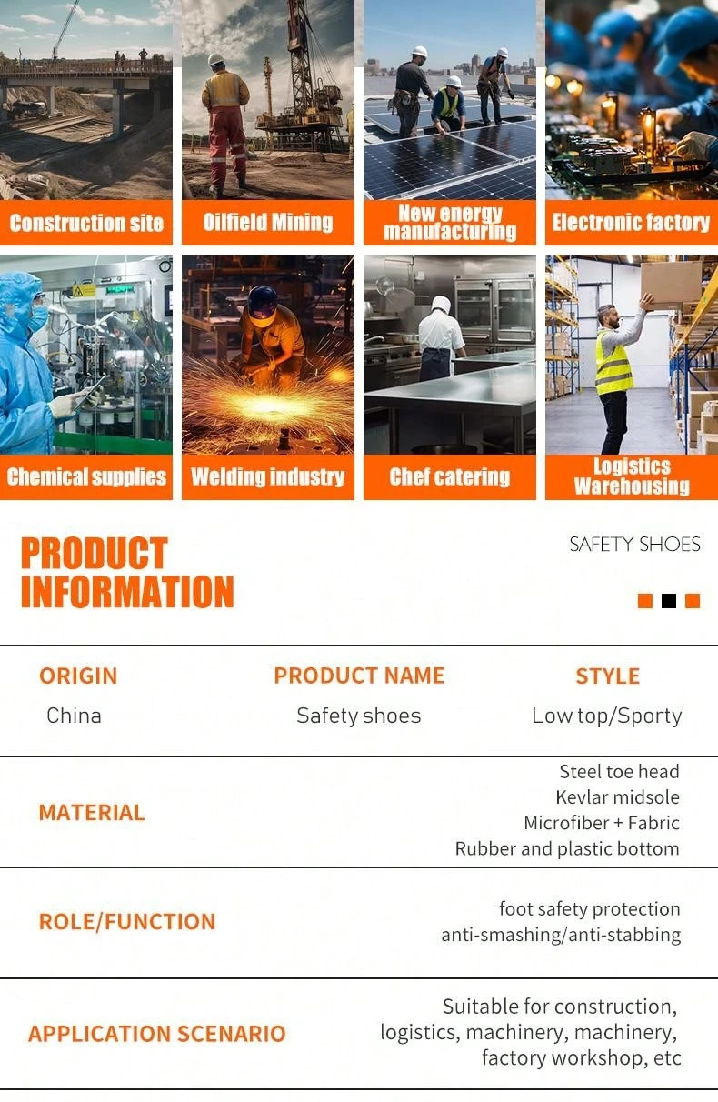 GUYISA Steel Toe Safety Shoes With Soft Insole, Puncture Resistant ...