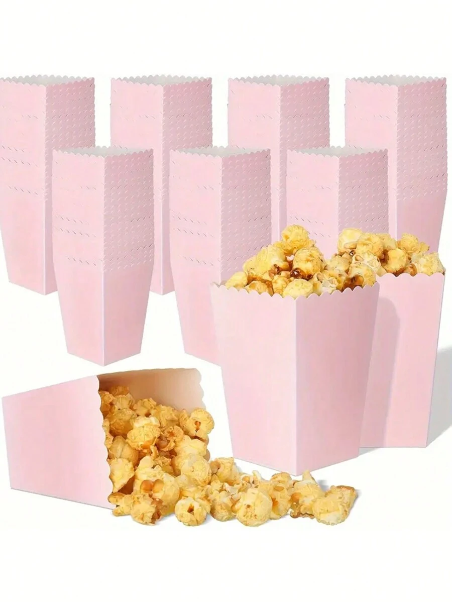 10pcs Gender Reveal Popcorn Boxes, Boy Or Girl Popcorn Boxes For Baby ...