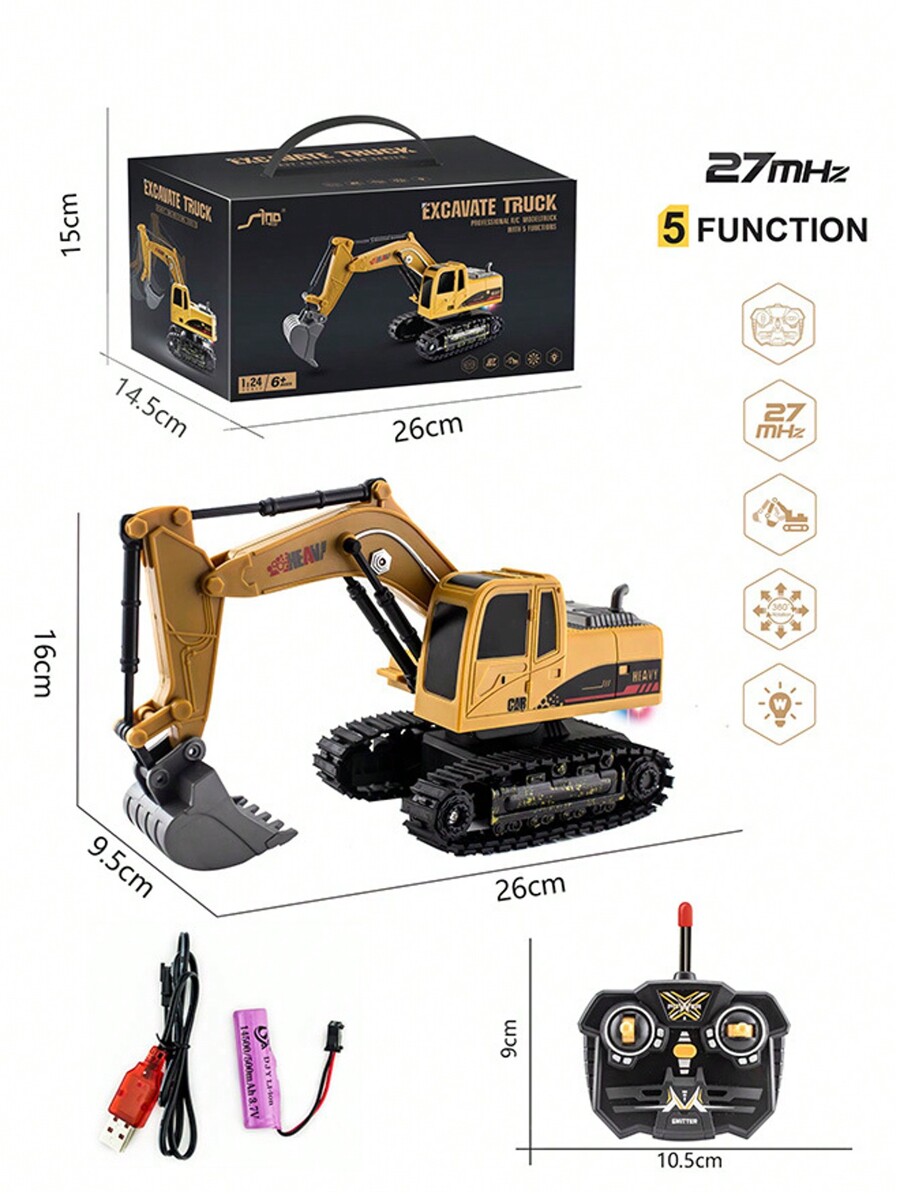 Remote Control Construction Vehicle Cement Truck Dump Truck Fire Truck ...