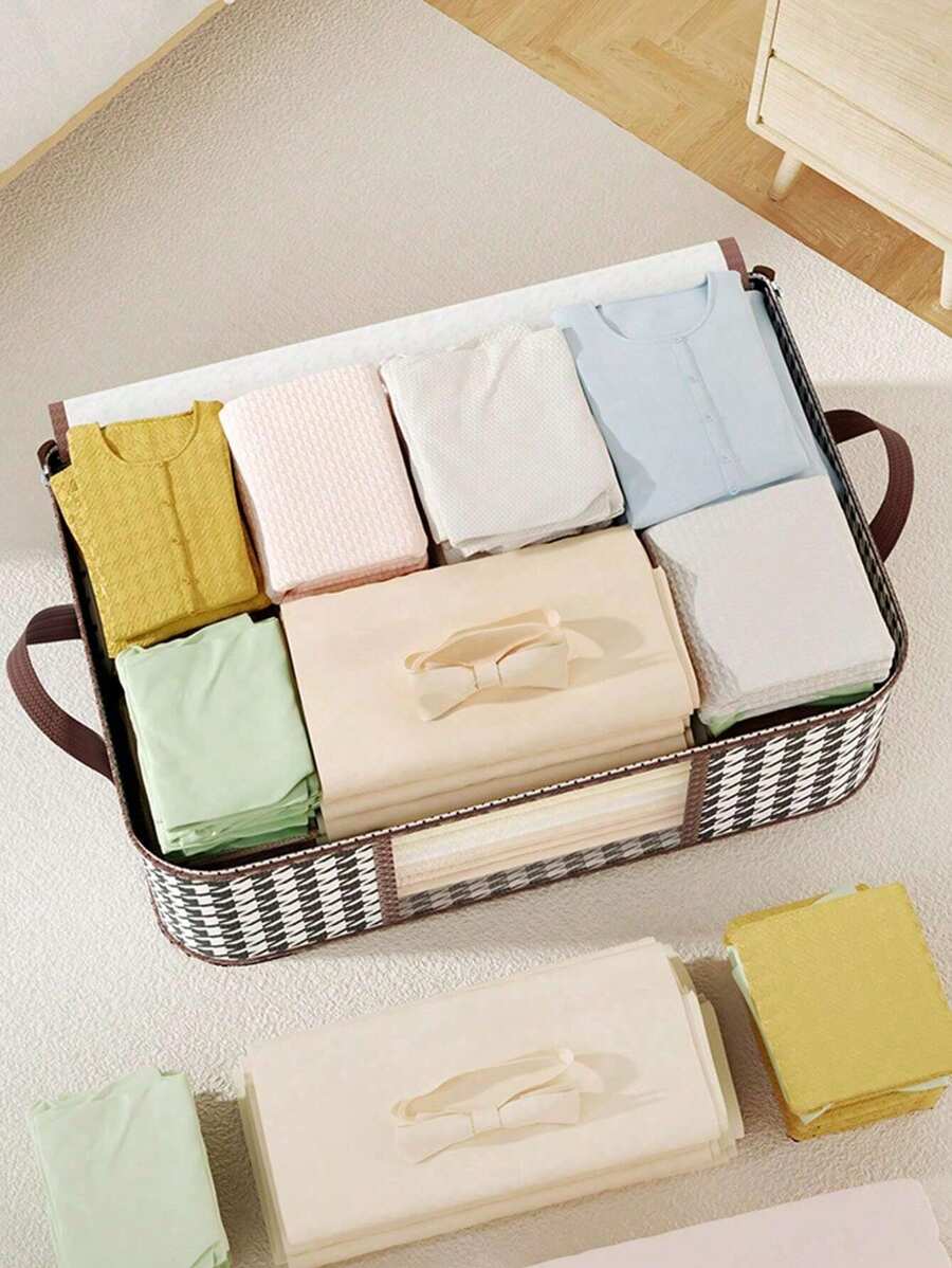 1PC Efficient Portable Large-Capacity Clothes Storage Box - The Ideal ...