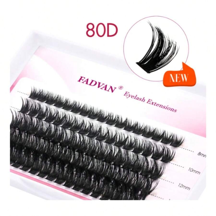 Cílios Fadvan Tufinho 30d,40d,60d E 80d Vol Russo 0.07d Mix | SHEIN Brasil