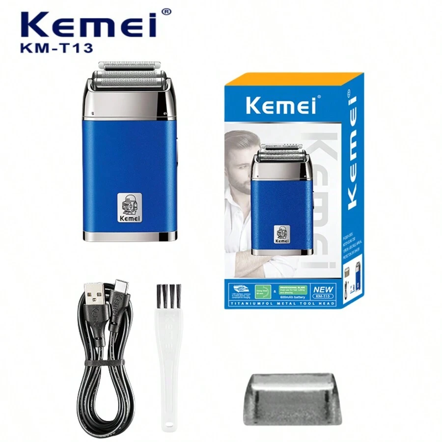 Kemei KEMEI Men's Electric Shaver Machines KM-T13 2 IN 1 Electric Foil ...