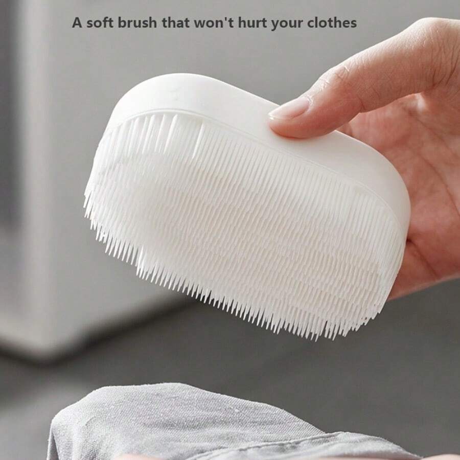 1pc, Laundry Brush, Household Soft Bristle Brush, Collar Brush, Washing ...