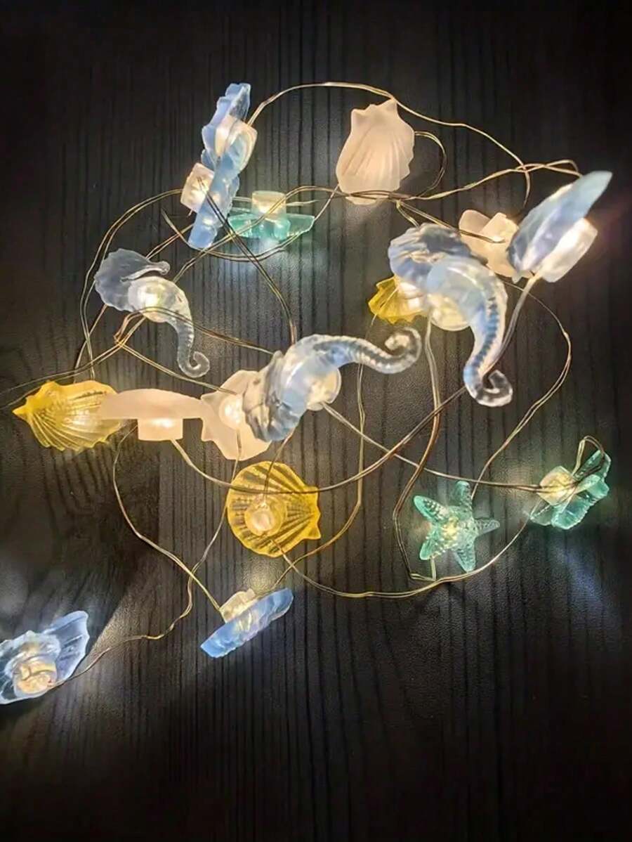 1 Pc Coastal Light String 3m 20 Lights Summer Party Beach Ocean ...