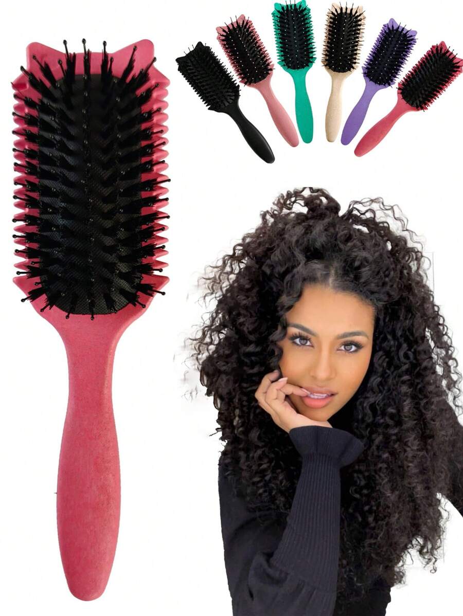 2025 Curl Defining Hair Brush, Styling & Shaping Brush For Wet Hair ...