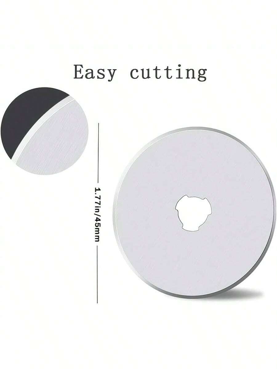 45mm Ergonomic Rotary Cutter, Rotary Fabric Cutter With Safety Lock ...