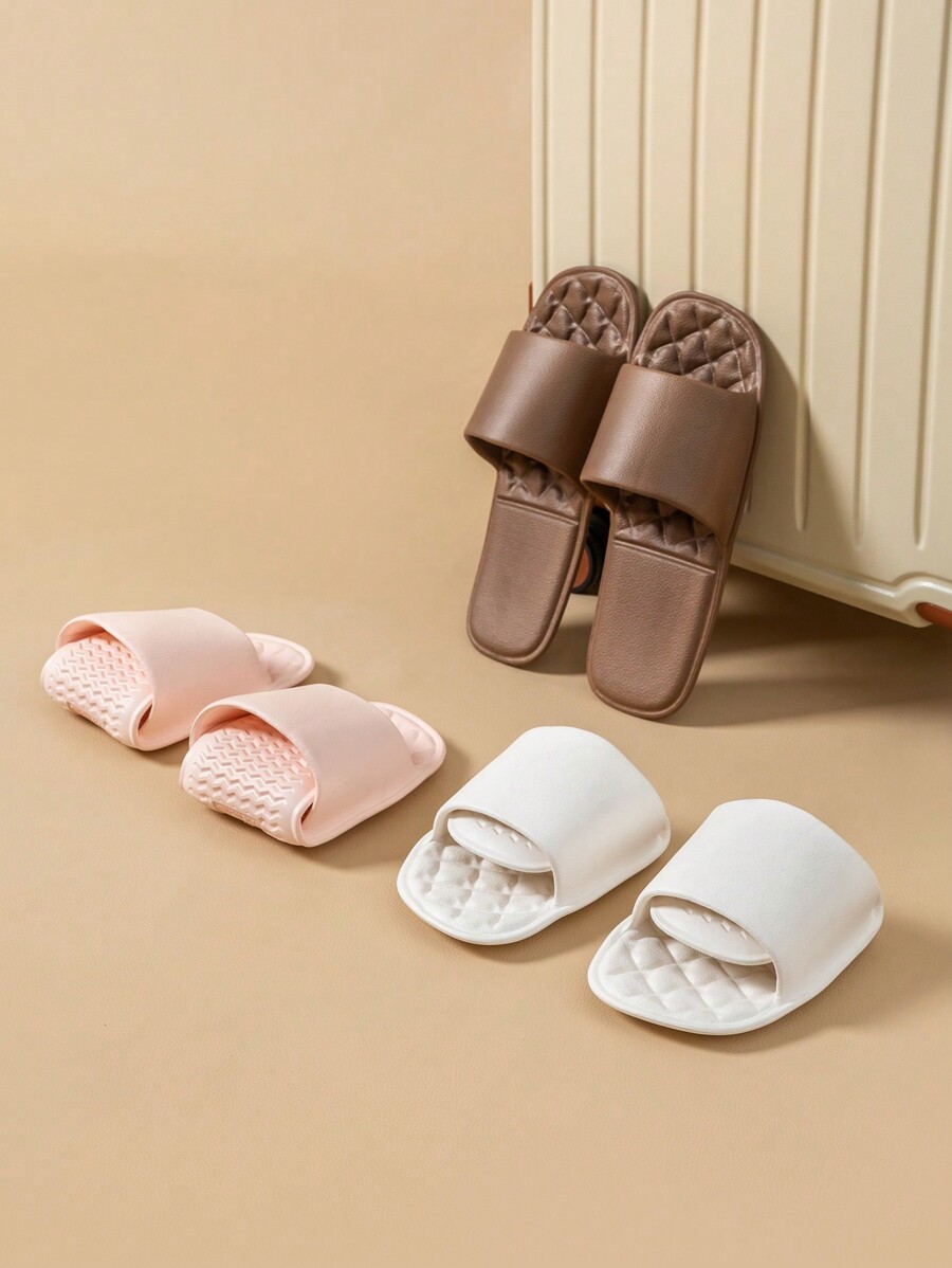 Foldable Slippers For Women, Hotel & Travel Reusable Non-Disposable ...
