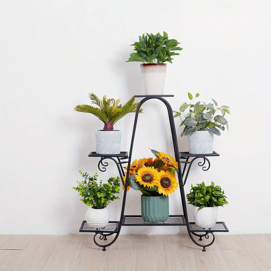 Plant Stand Multi-Layer: 6 Tier Plant Stands For Indoors And Outdoors ...