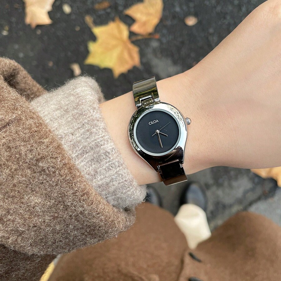 [CILOA] 2025 Neu elegantes Design Armbanduhr für Damen mit kleinem ...