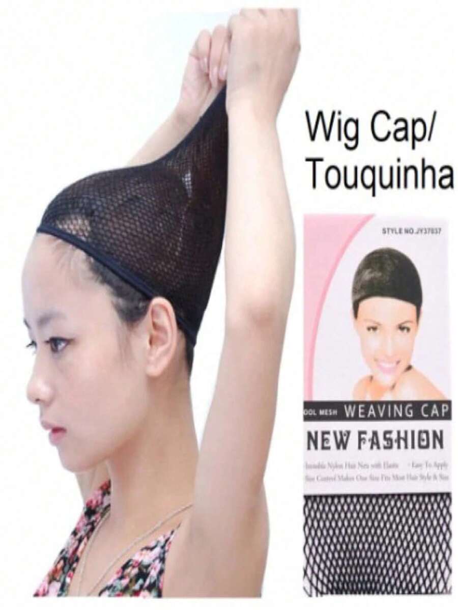 Half Caps Straightening Natural Hair In Sleep Anti-Frizz Nero Cap ...