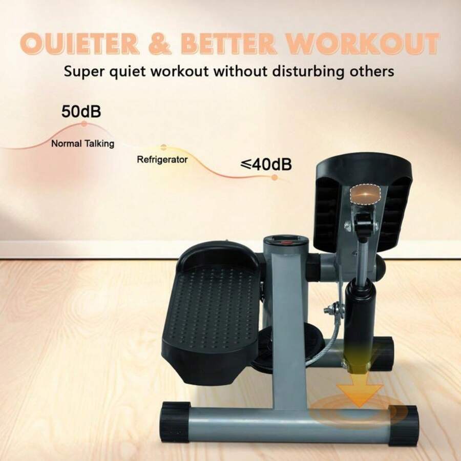 Stair Stepper For Exercise, Mini Steppers With Resistance Band ...