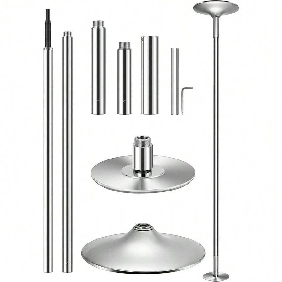 Dance Pole Spinning Static 45mm Dancing Stripper Pole Kit Adjustable ...