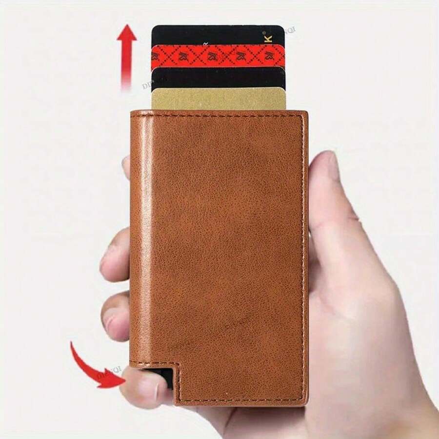 Rfid Credit Card Holder Men Wallets Anti Theft Luxury Wallets For Men ...