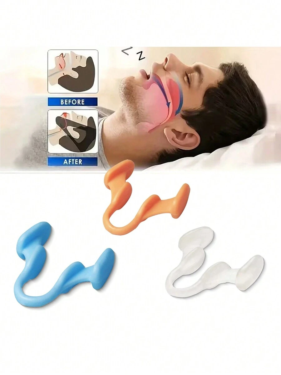 2pcs Silicone Anti Snoring Nose Clip, Anti Snore Nasal Dilators, Stop ...