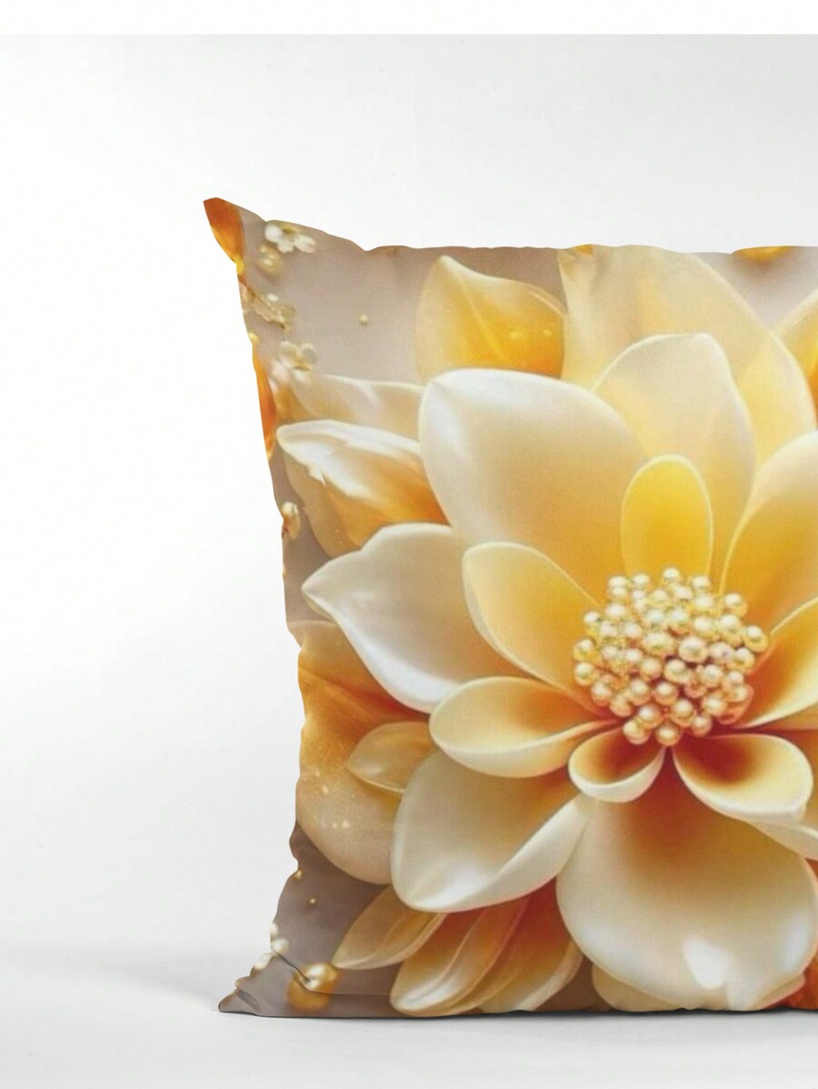 YELLOW 3D PRINT 2025 45x45 Custom Pillows 2025 Launch | SHEIN IL