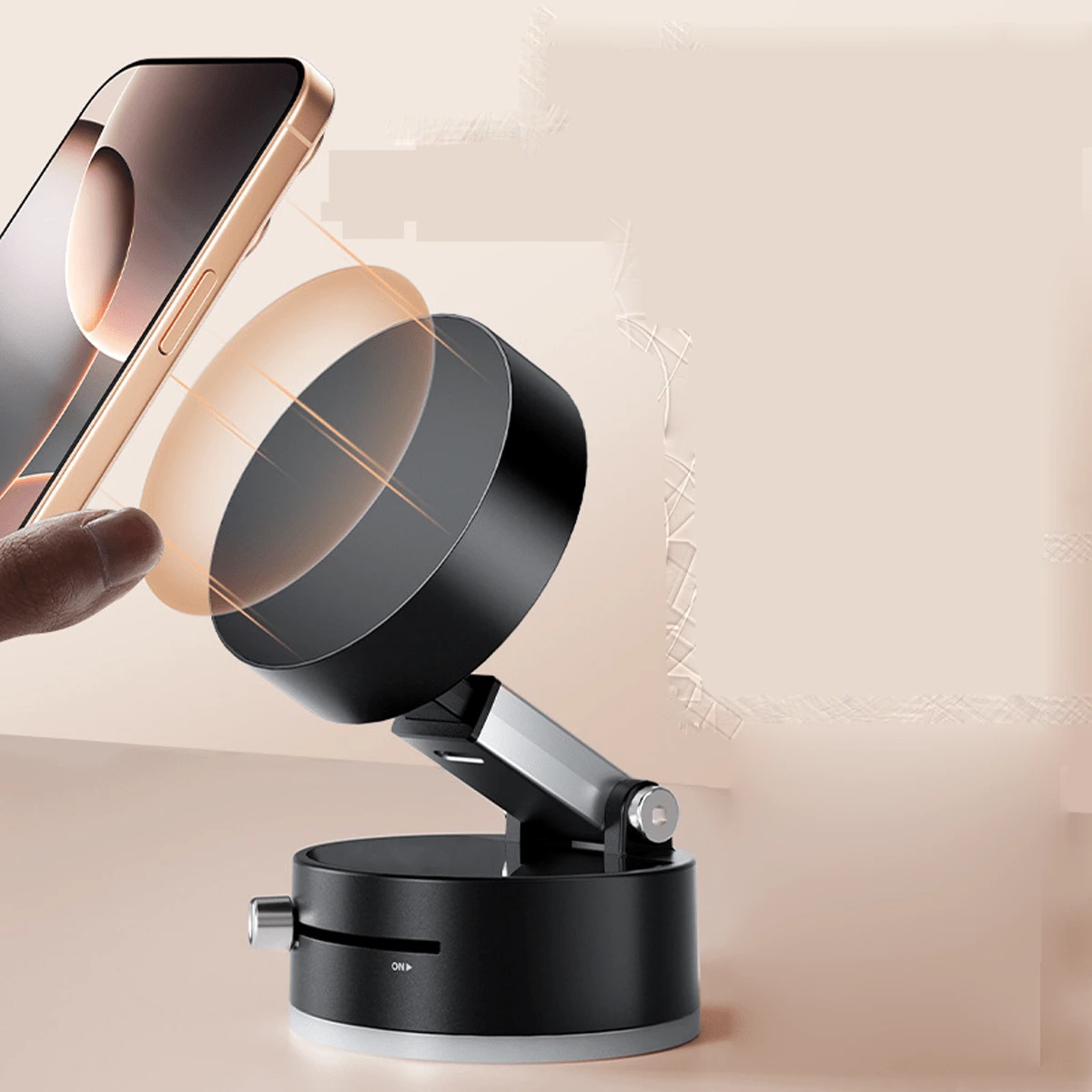 Car Magnetic Mobile Phone Stand Folding And Rotating Universal, Multi ...