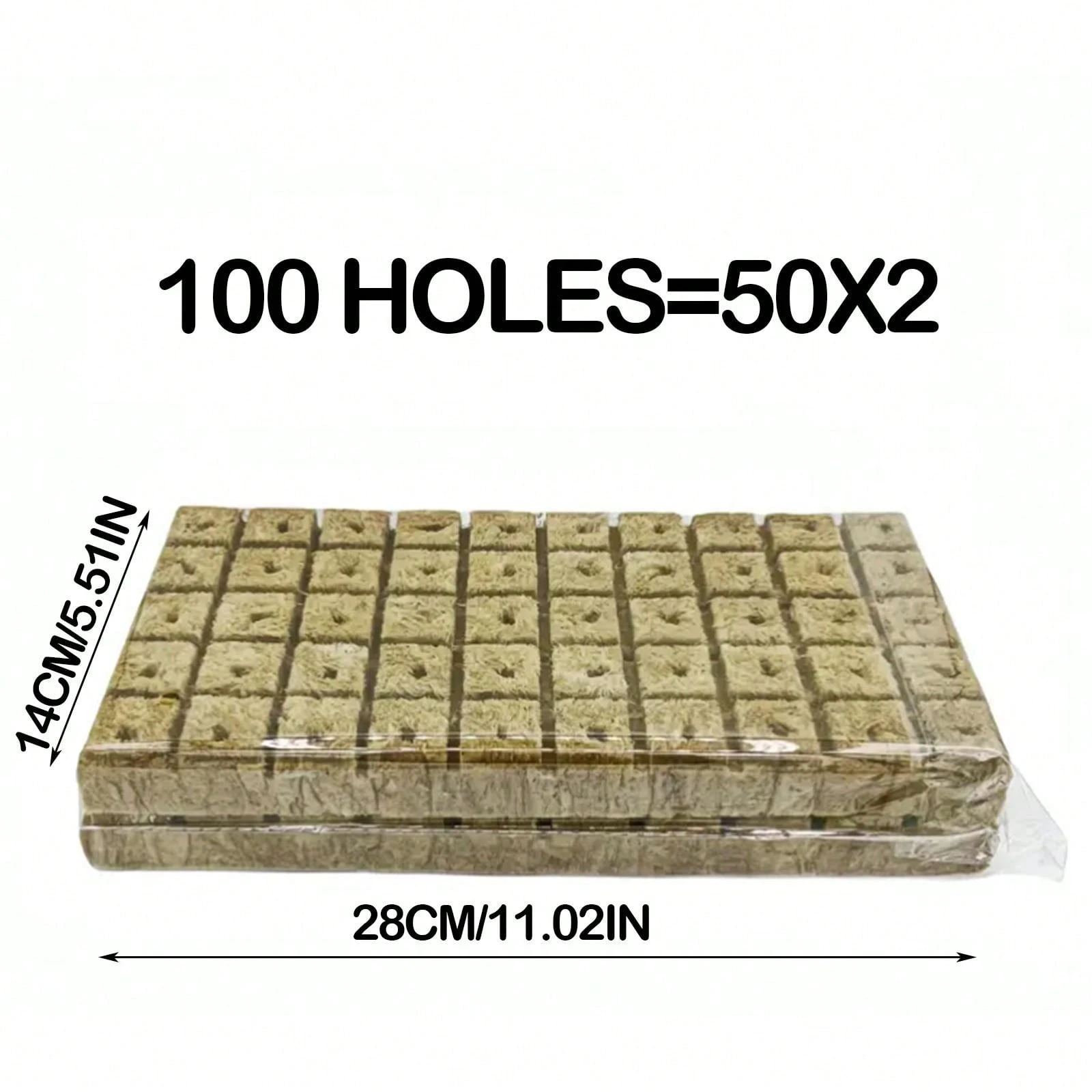 Seed Starting Plugs - Plant Growing Soil Blocks For Hydroponic Seedling ...