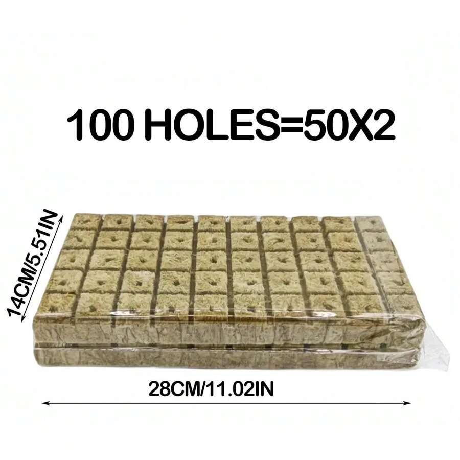 Seed Starting Plugs - Plant Growing Soil Blocks For Hydroponic Seedling ...