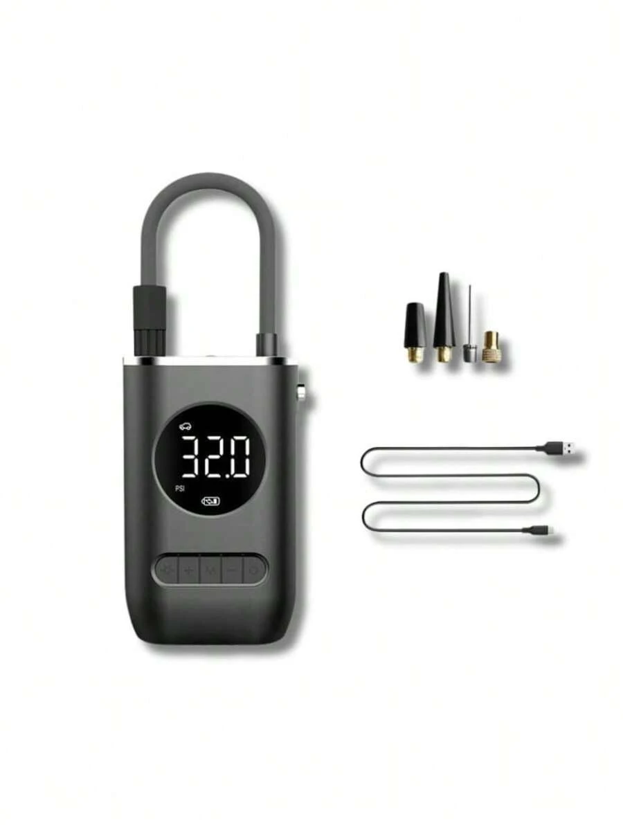 Mini Portable Air Compressor, Bicycle Air Pump, Portable Air Compressor ...