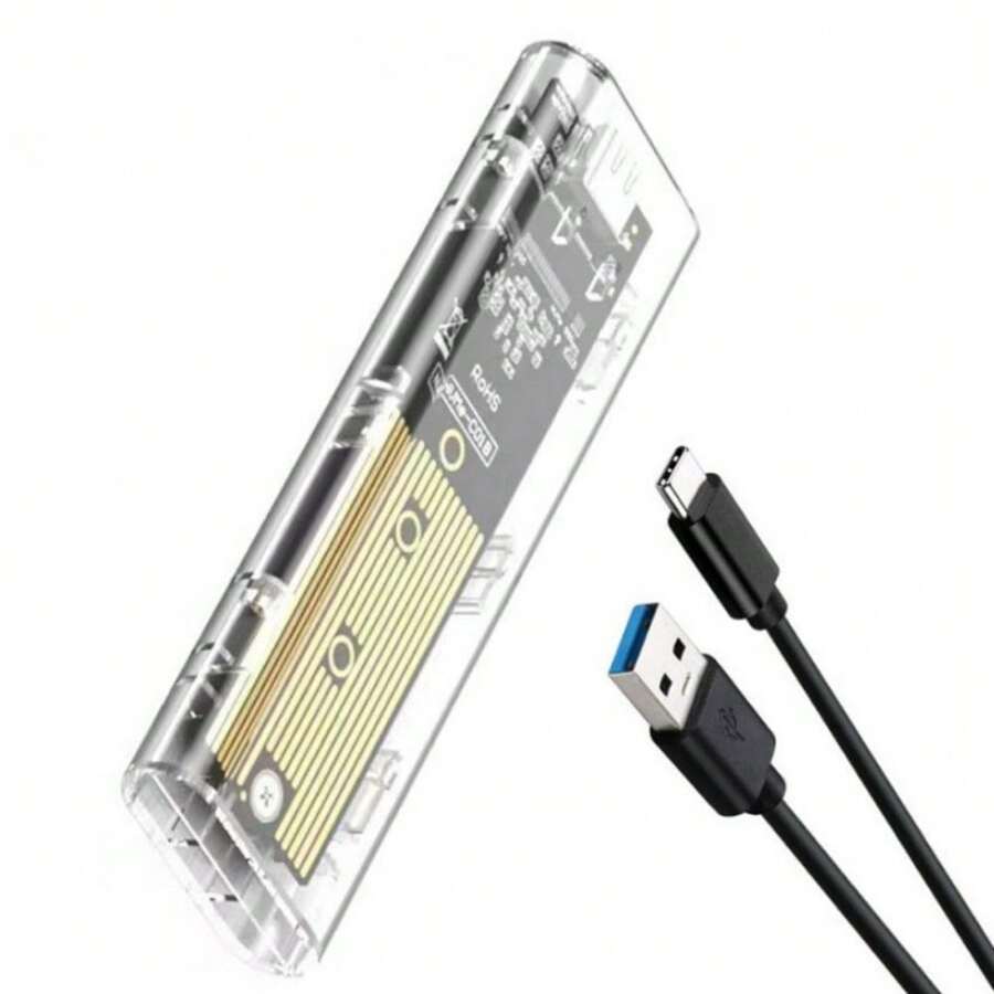 HDD Enclosure M.2 HDD Enclosure USB3.1 Transparent HDD Enclosure ...