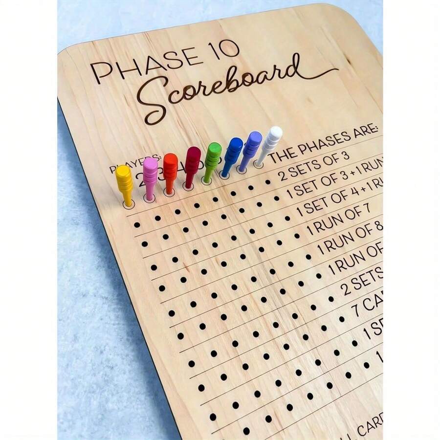 [10th Stage Scoreboard With Tracker] Classic Wooden 10th Stage ...