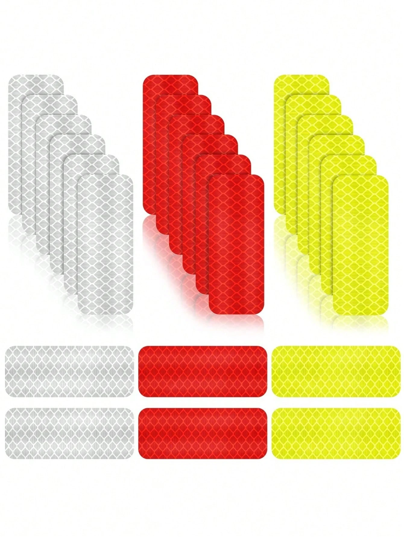 36pcs High Visibility Reflective Tape -Self-Adhesive Waterproof Safety ...