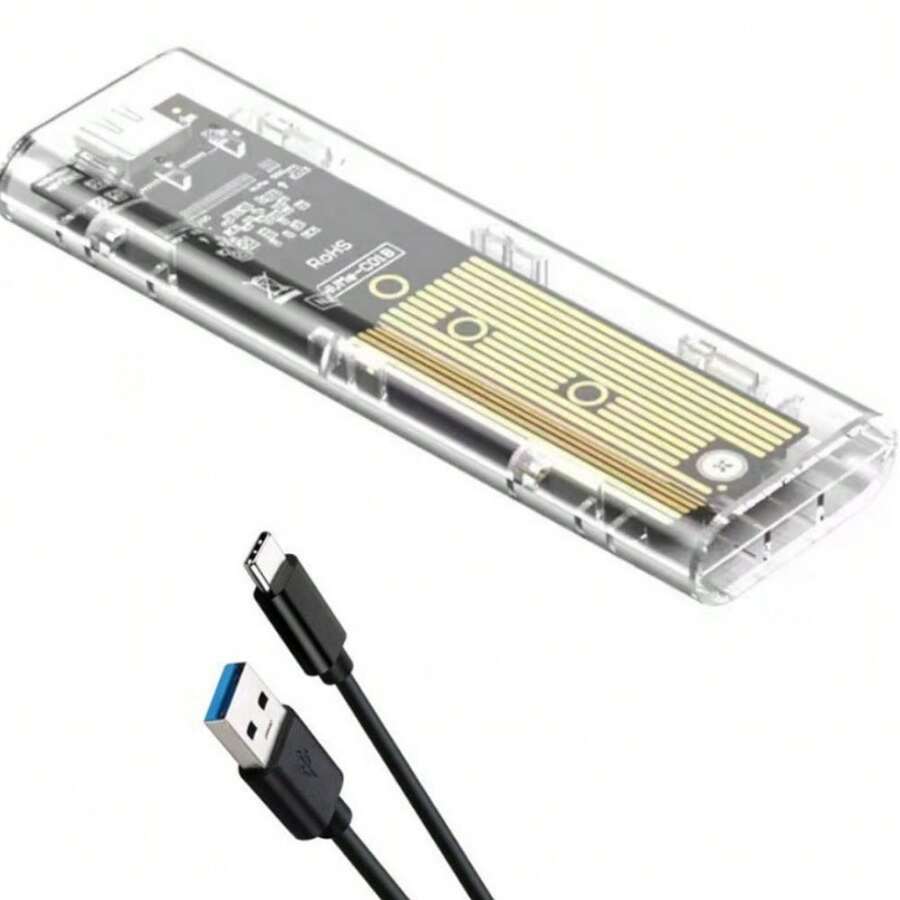 HDD Enclosure M.2 HDD Enclosure USB3.1 Transparent HDD Enclosure ...