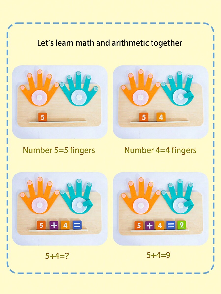 Interactive Math Education Kit For Kids - Exercise Arithmetic Skills ...
