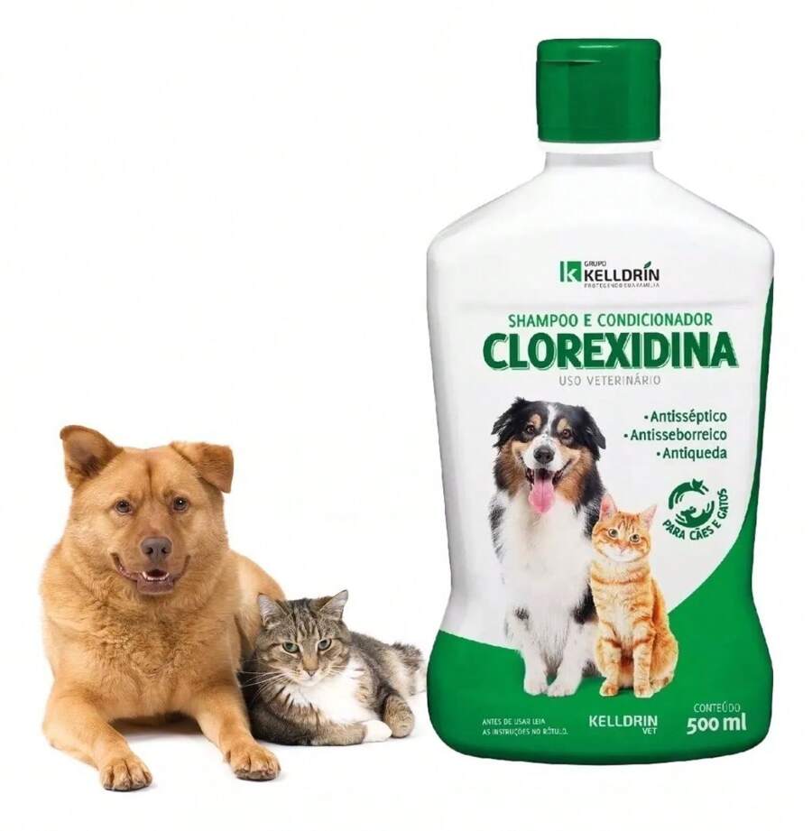 Kelldrin 500ml Chlorhexidine Anti-Seborrhea Shampoo And Conditioner For ...