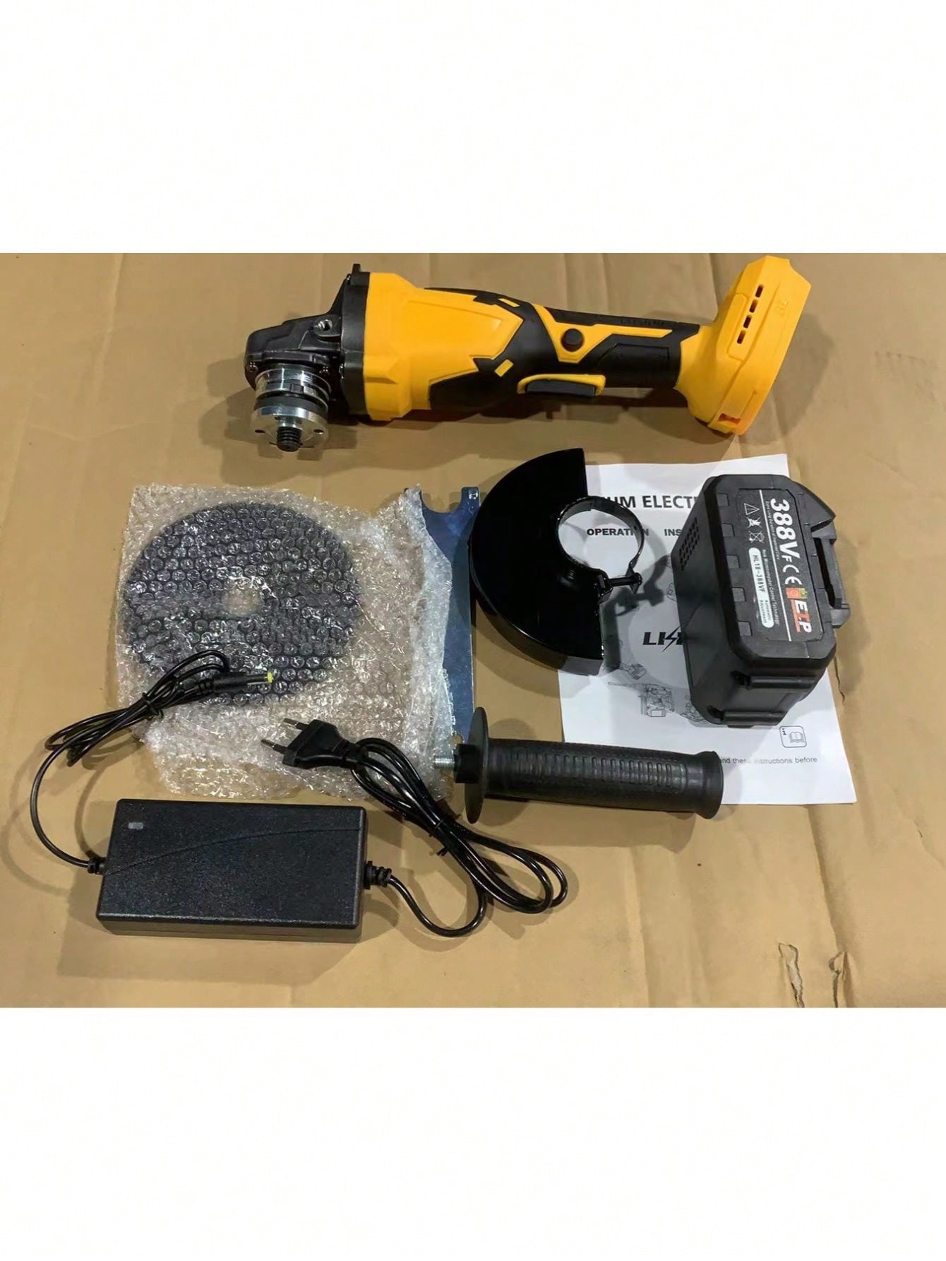 1 Battery Brushless High-Power Lithium Multi-Functional Hand-Held ...