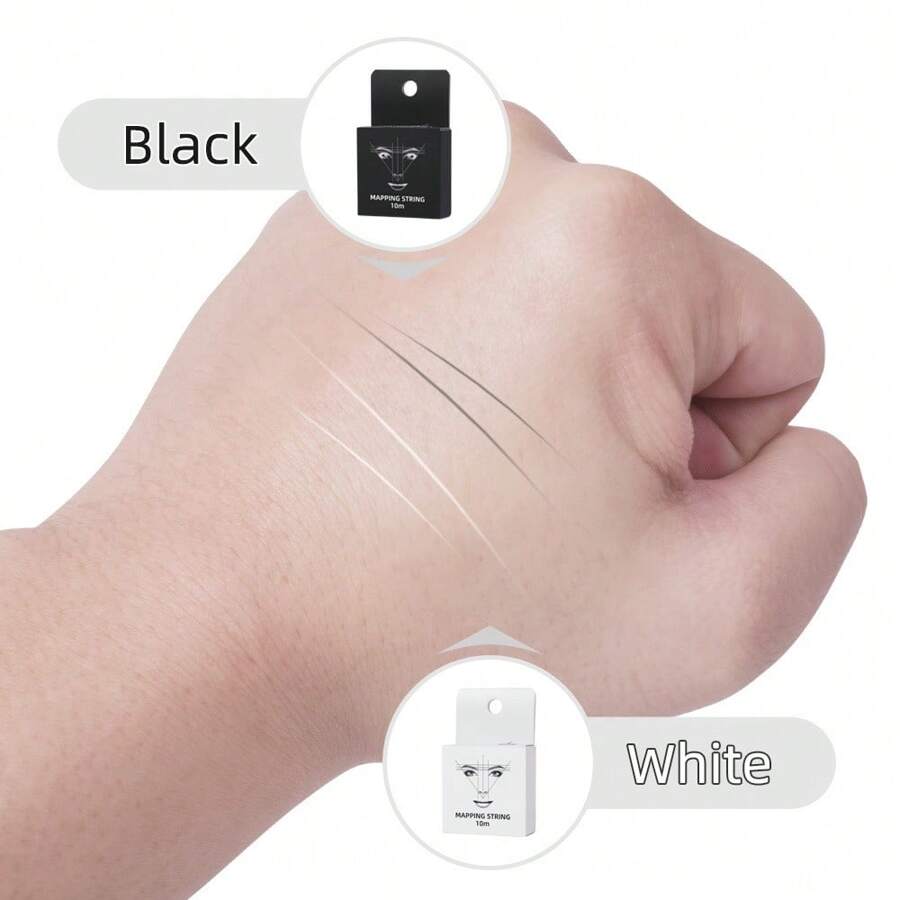 Eyebrow Tattoo Positioning Line Ruler Set With Ink Lines, Auxiliary ...