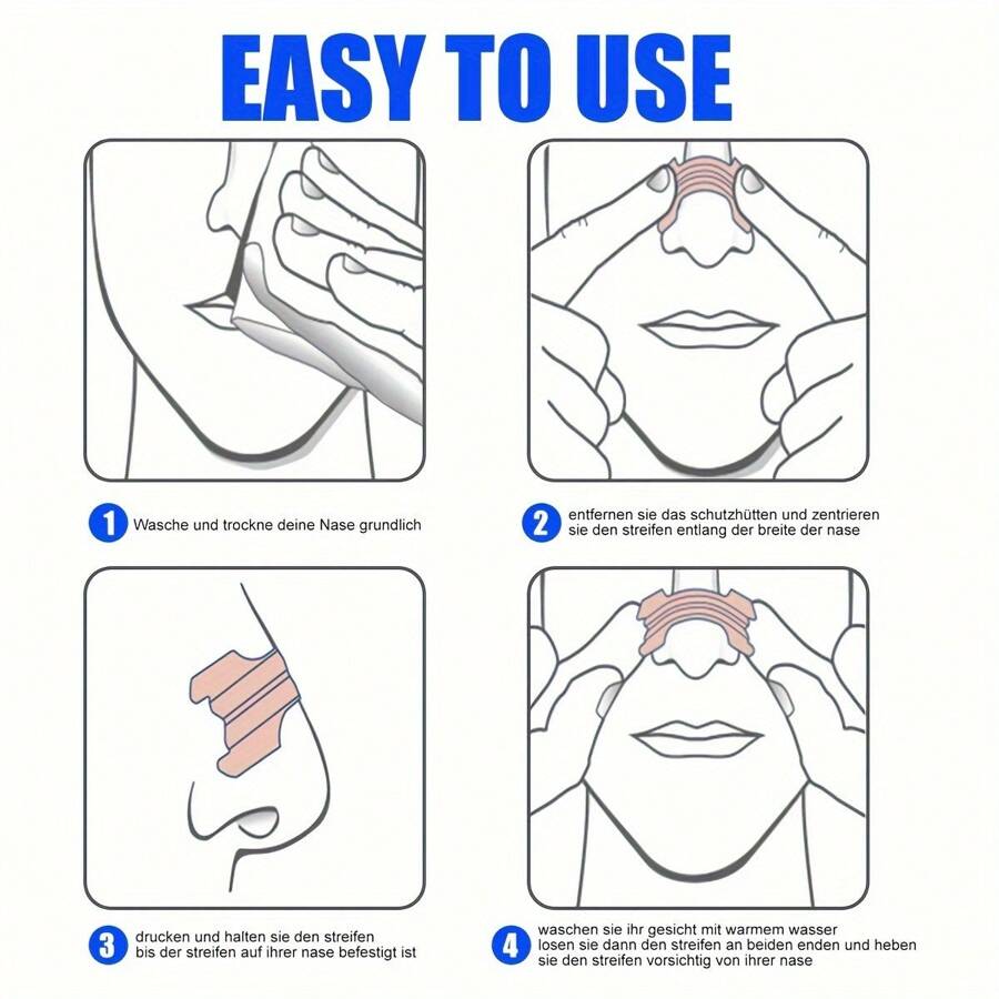 100pcs/Pack Anti-Snoring Nasal Strips, Help Breathing, Reduce Snoring ... 100pcs/Pack Anti-Snoring Nasal Strips, Help Breathing, Reduce Snoring ...