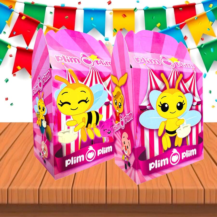 20 Plim Plim Sweets Little Bee Girl Pink Bee Clown Clown Characters ...