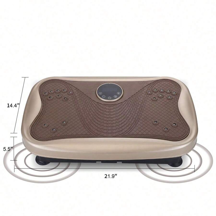 Vibration Plate Fitness Platform Whole Body Exercise Machine With 120 ...
