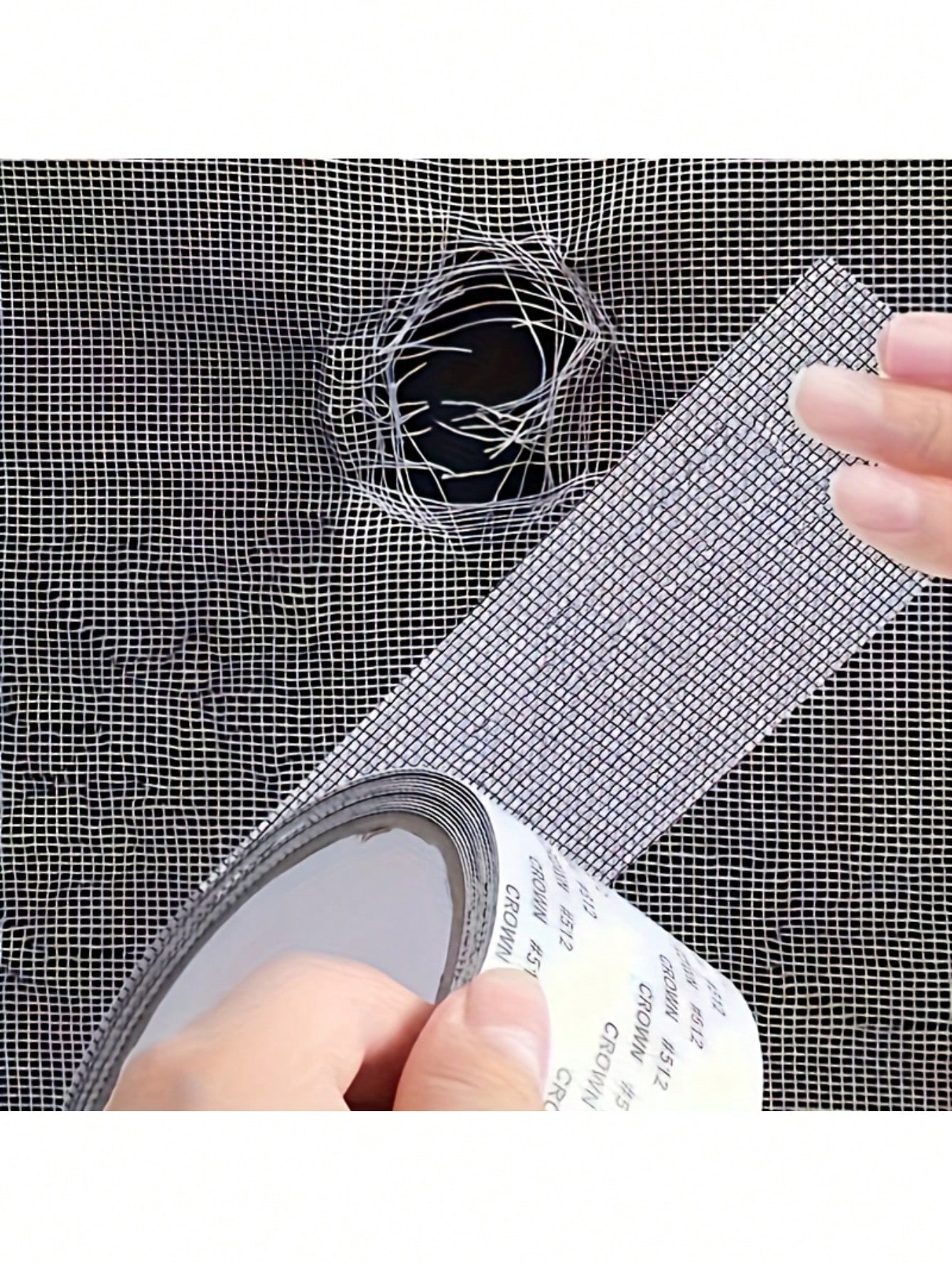 2pcs Self-Adhesive Mesh Patch Repair Sash Stickers To Mend Tears And ...