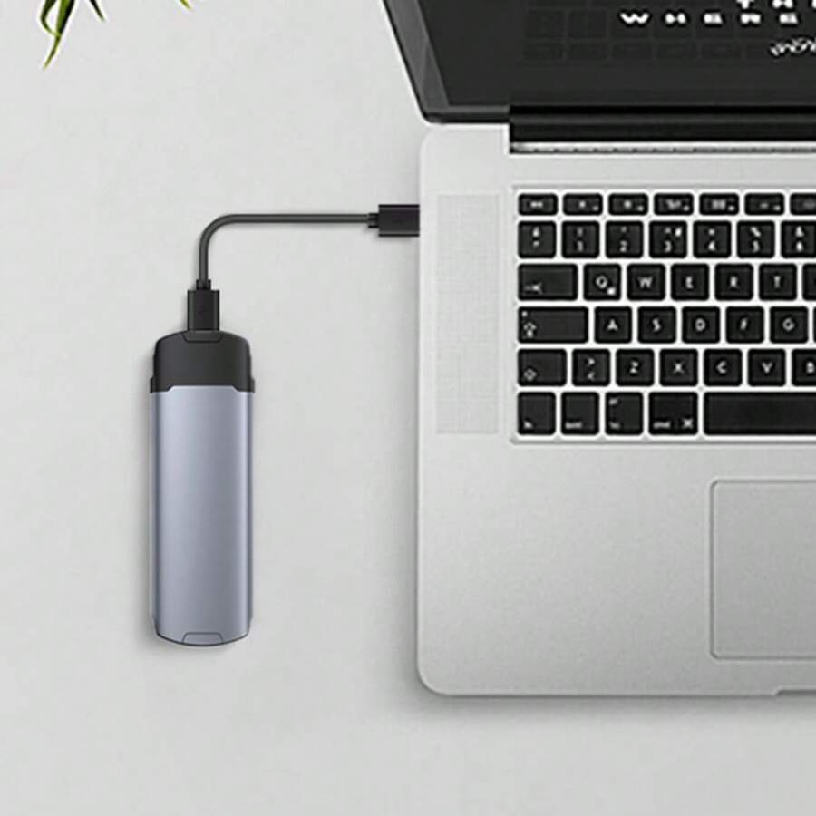 New M2 SSD Enclosure RGB Marquee 10GbPS Transfer HDD Enclosure Mobile M ...