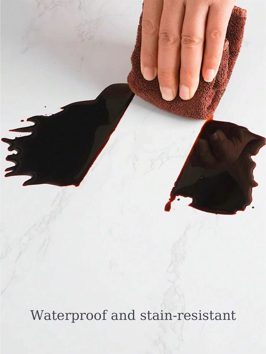 1 Roll 5m Wash Basin Sticker Waterproof Bathroom Countertop Renovation ...