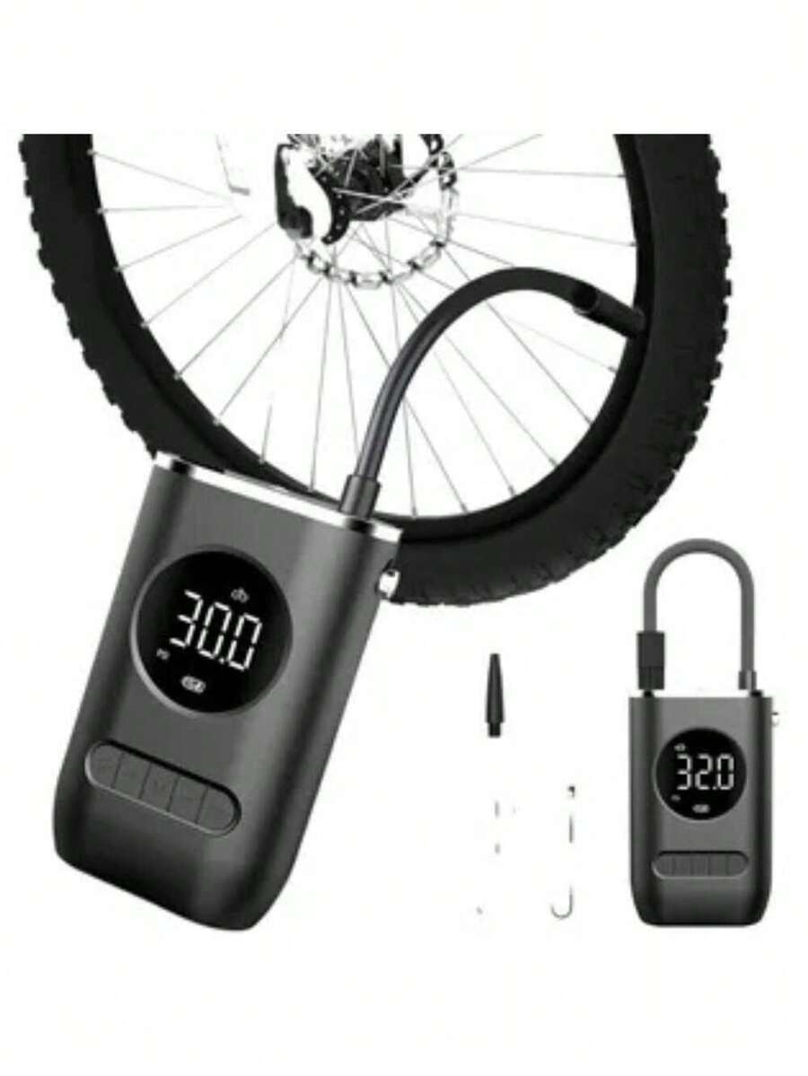 Mini Portable Air Compressor, Bicycle Air Pump, Portable Air Compressor ...