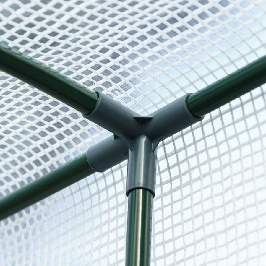 Wall Lean To Greenhouses For Outdoors Heavy Duty Walk In Green House ...