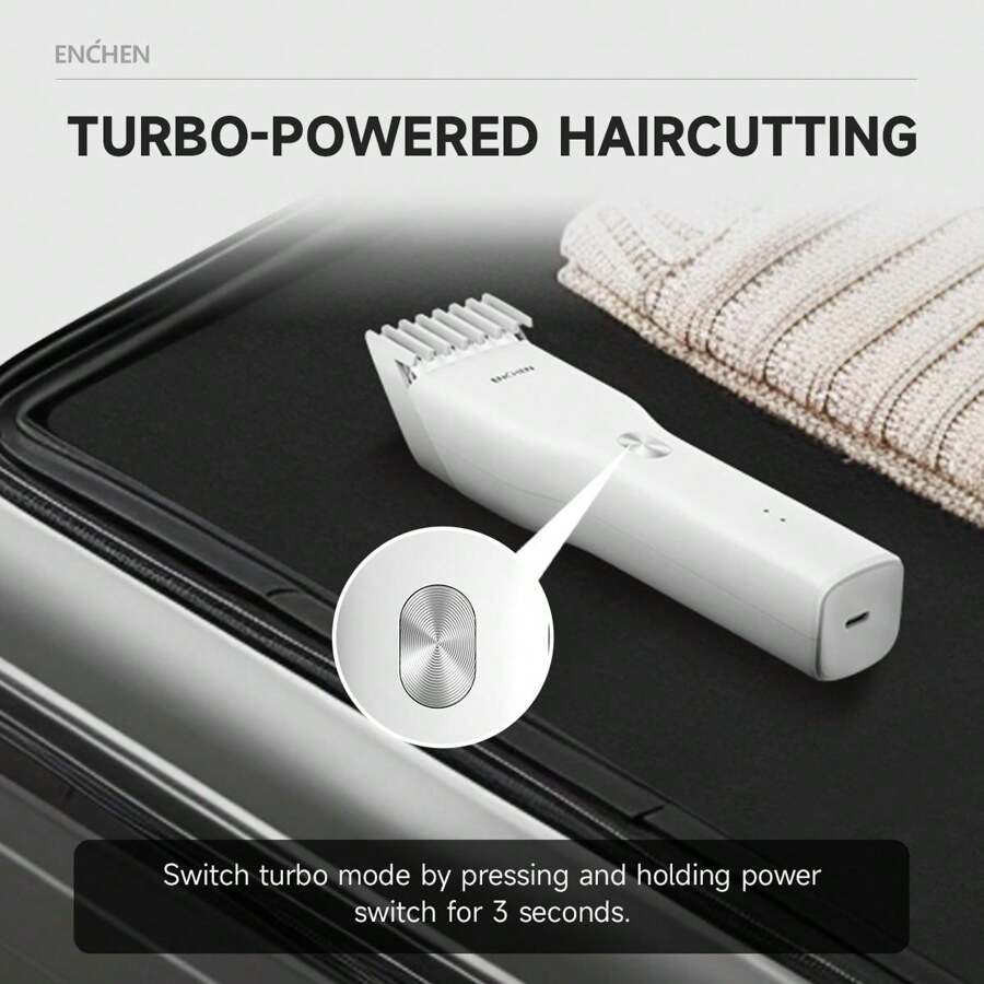 ENCHEN ENCHEN Hair Clipper Cordless Portable Hair Trimmer Electric ...