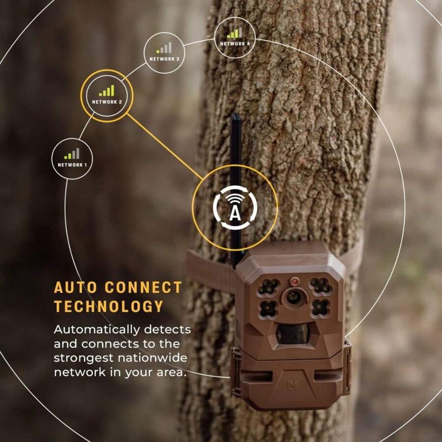 Cellular Trail Camera - Edge And Edge 2 - Nationwide 4G LTE - HD Video ...