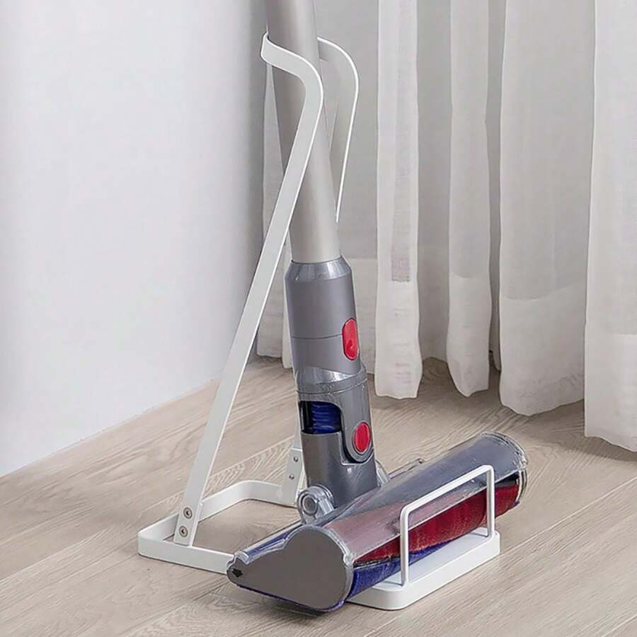 1pc Universal Vacuum Cleaner Stand, Freestanding Iron Art Storage Rack ...