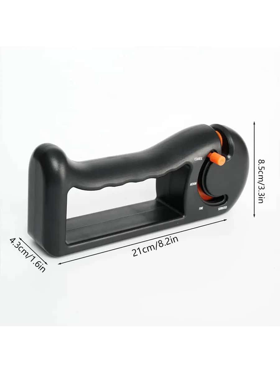 4-In-1 Rotating Knife Sharpener With 4 Level Toothed Blade, Sharp ...